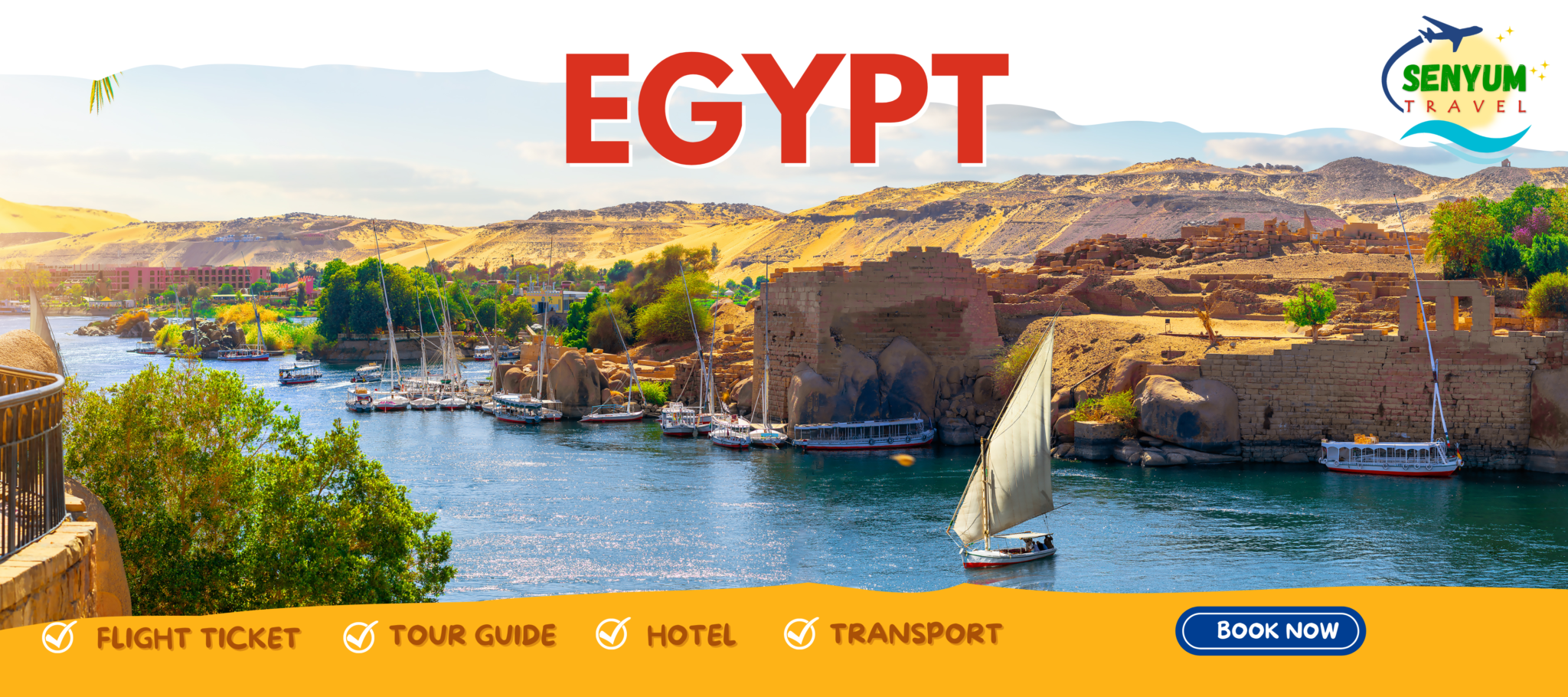 Egypt Group Tours - Senyum Travel