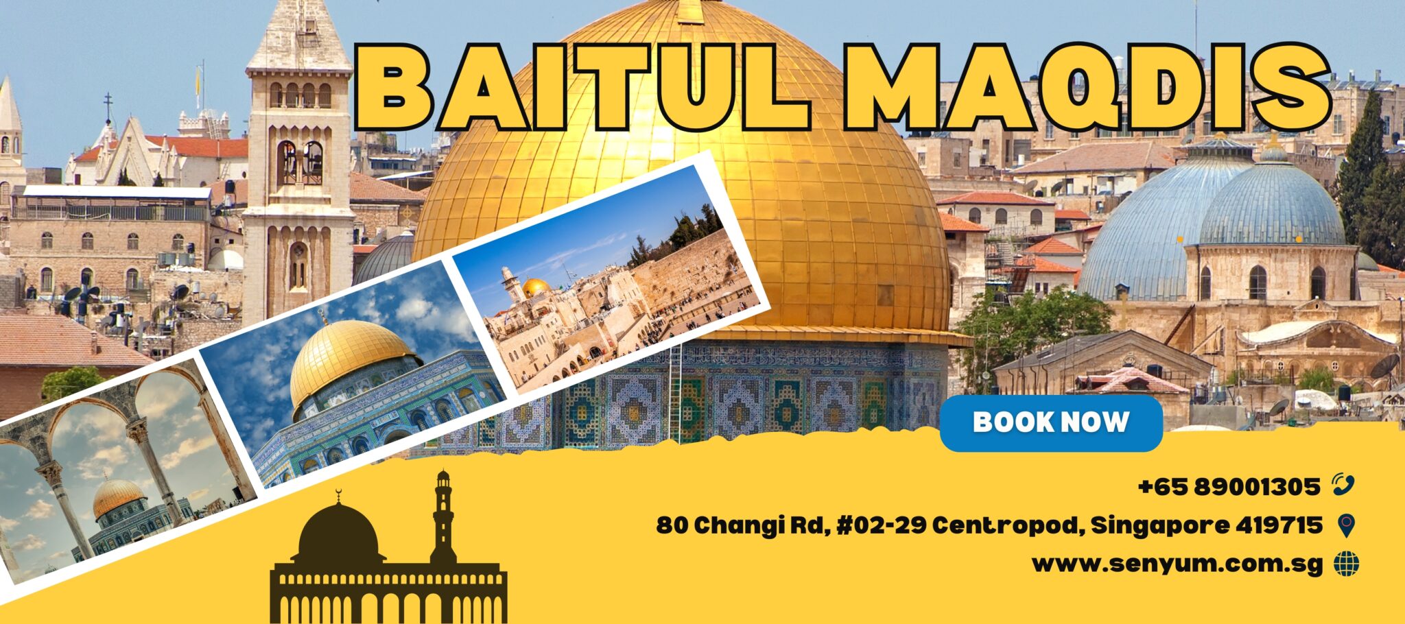 Discover Baitul Maqdis Aqsa with Senyum Travel
