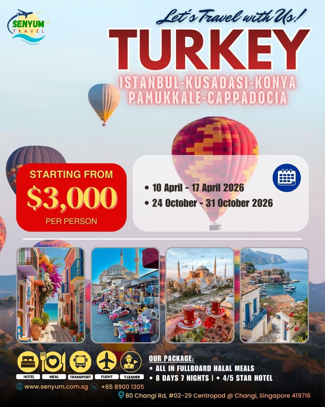 Turkey Group Tours - Senyum Travel